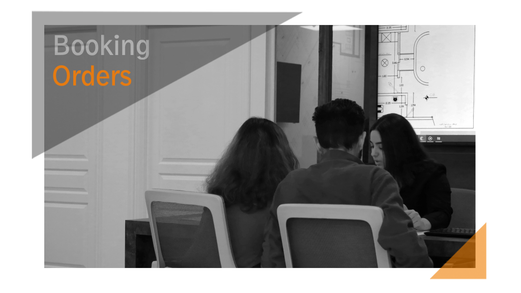 Booking Orders - Armani Architecture & Interior Design